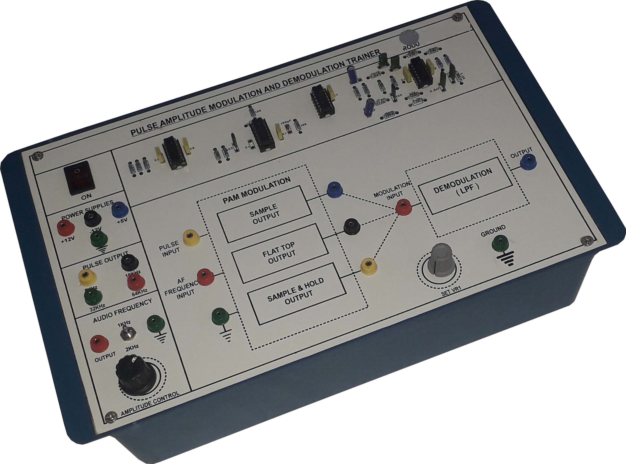 Pulse Amplitude Modulation And Demodulation Trainer Manufacturer In India